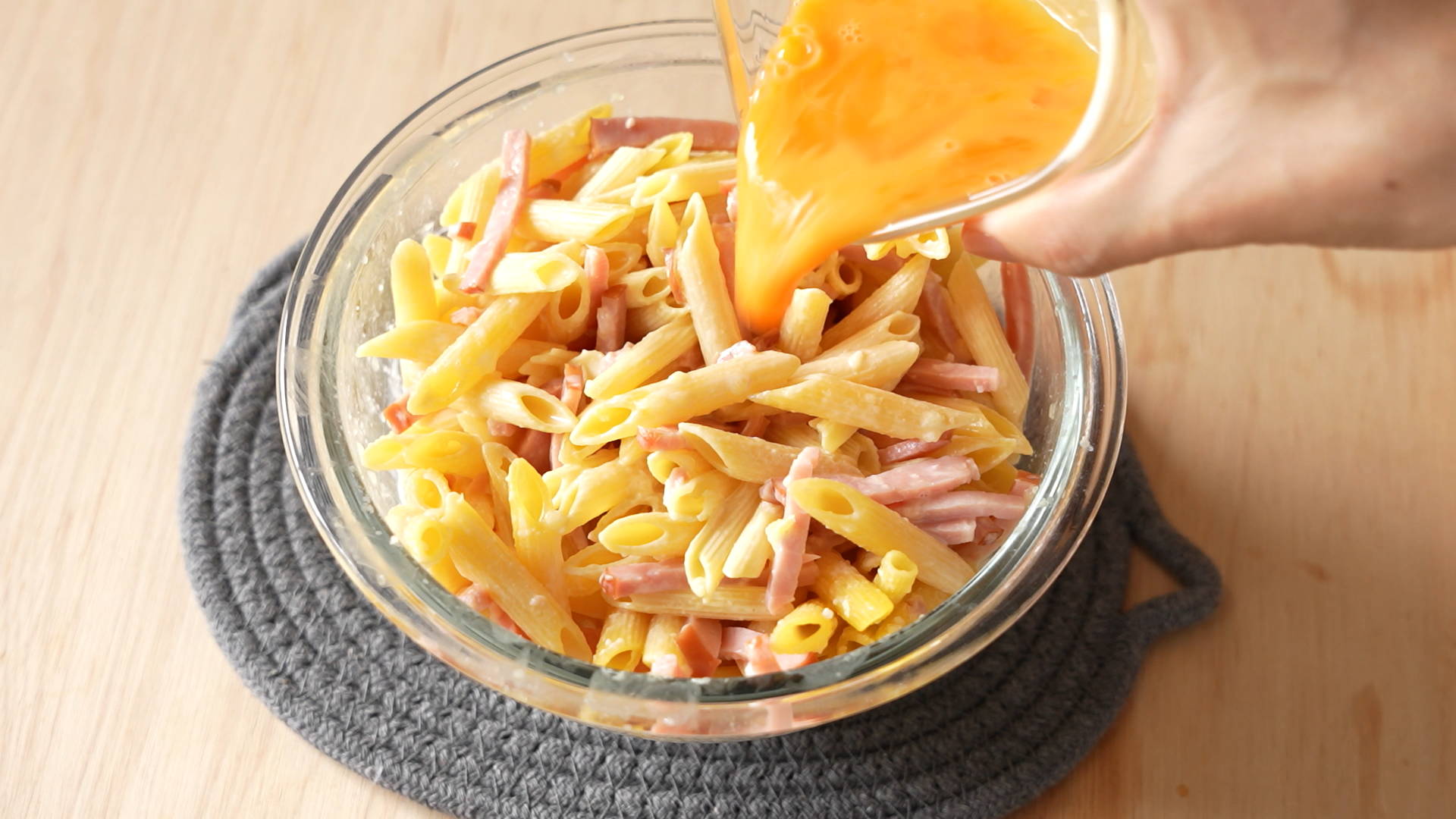 蒸しカルボナーラ -Ocrasi公式オンラインストア レシピ – Ocrasi 公式オンラインストア